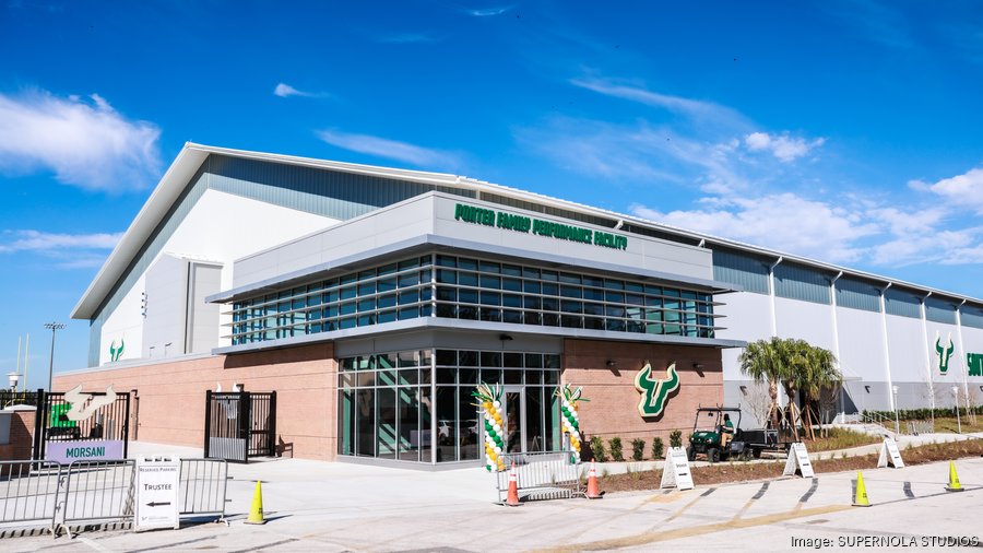 USF football practice facility unveiled (Photos) - Tampa Bay Business ...