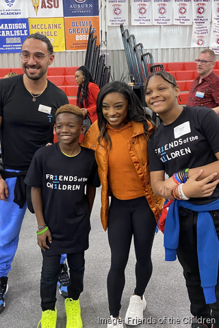 Simone Biles, Wheaties highlight Friends of the Children Houston launch ...