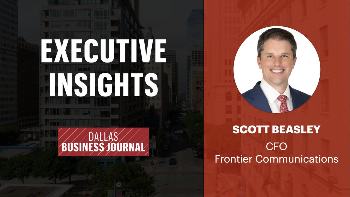 Executive Insights: Scott Beasley, CFO of Frontier (video) - The ...