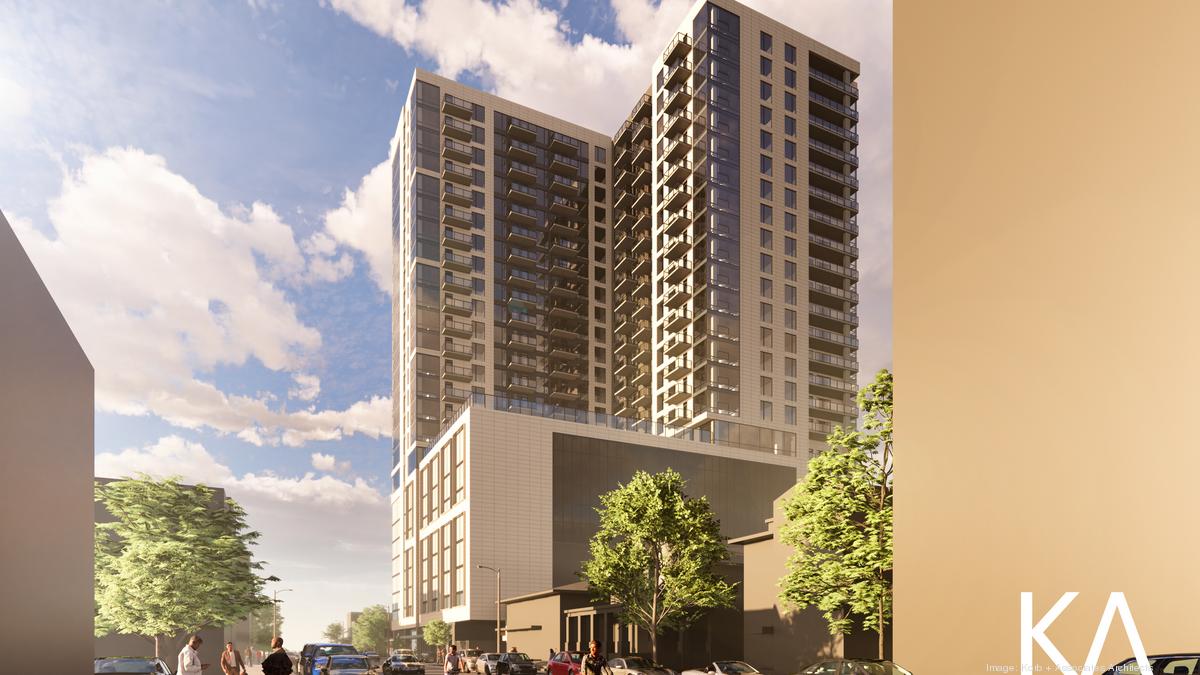 New Land unveils look of 25-story apartment tower at Renaissance Place ...