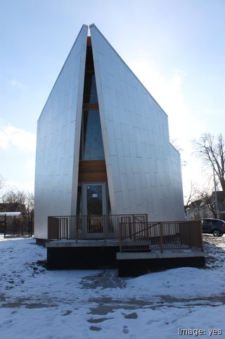 Artist Ben Perrone lists West Side 'triangle house" for sale - Buffalo ...