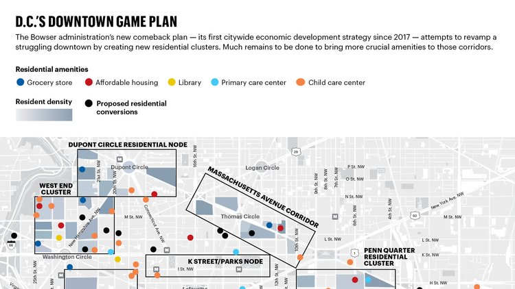 D.C.'s downtown revival plan is ambitious. But is it realistic ...