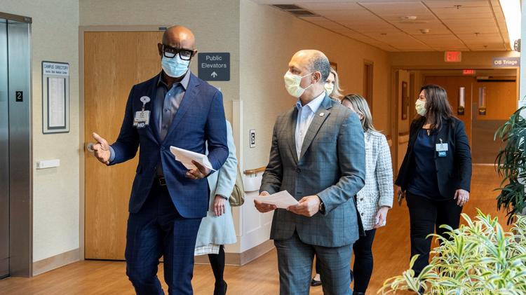 Advocate Health CEO Eugene Woods' whirlwind Milwaukee tour includes St ...