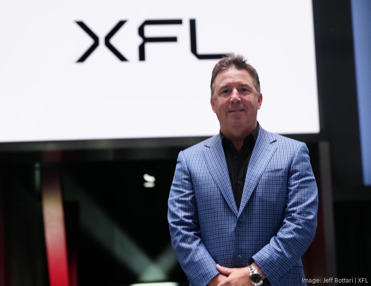 XFL President Russ Brandon talks league's third launch - San Antonio ...