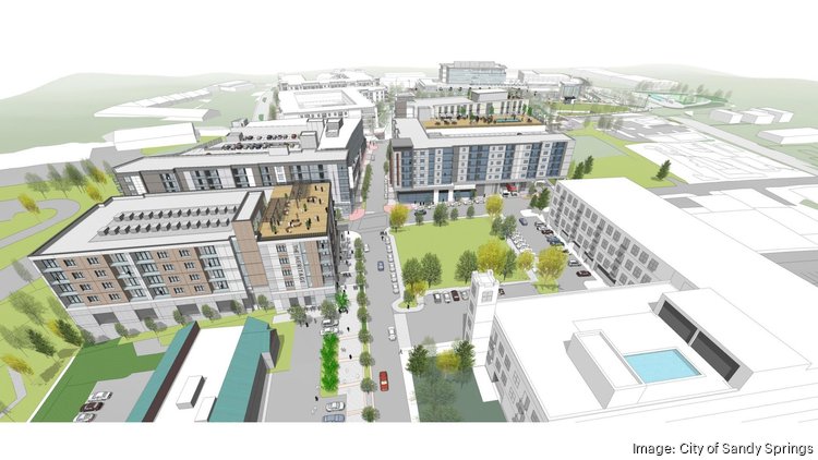 Sandy Springs nears plan for city center expansion - Atlanta Business ...