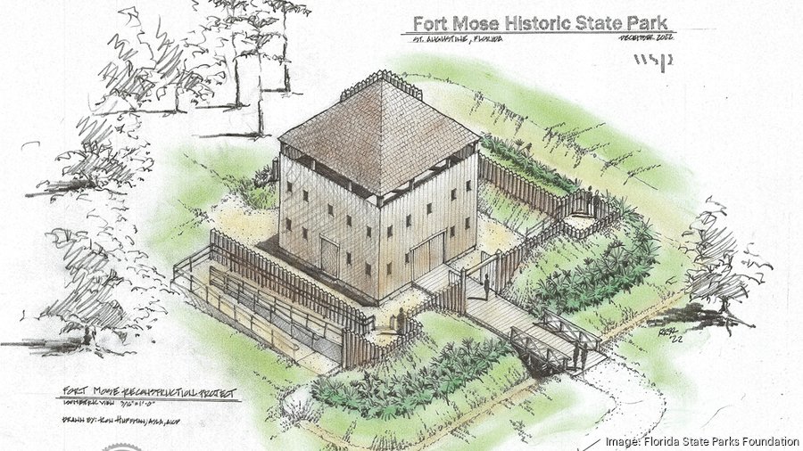 Renderings for Fort Mose reconstruction revealed - Jacksonville ...