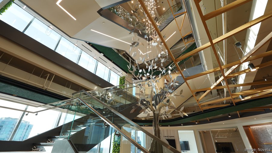Novelis uses sustainable design to lure employees to new Atlanta office ...