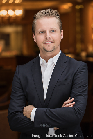 Above the Fold: Hard Rock Casino President Justin Wyborn - Cincinnati ...