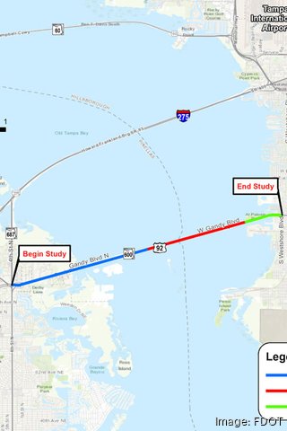 FDOT explores possible replacement or widening of Gandy Bridge - Tampa ...