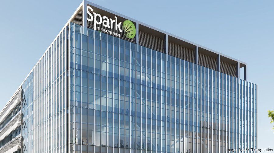 Works begins on Spark Therapeutics $575M gene therapy innovation center ...