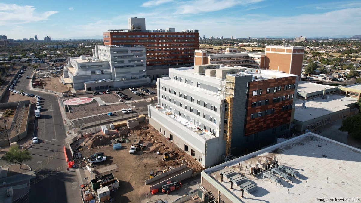 New Valleywise Health Medical Center in Phoenix nears completion ...