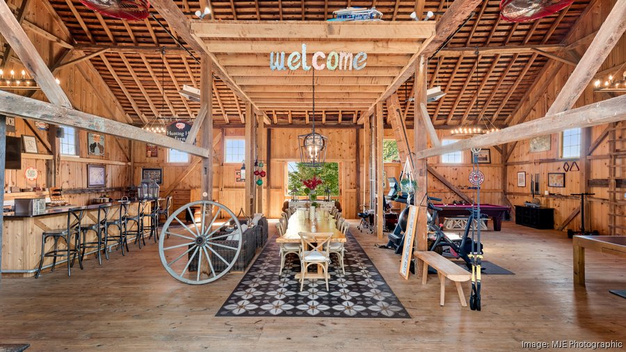 Malvern estate with party barn, 19th century home lists for $4.465M ...