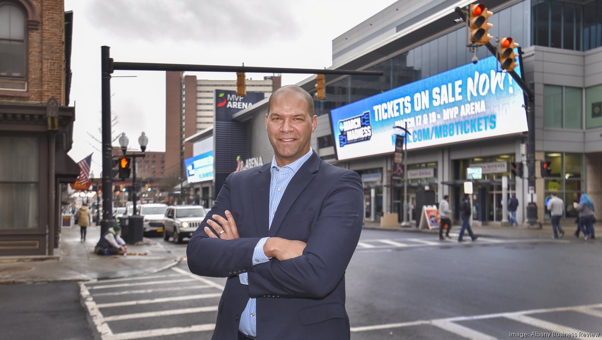 Nathan Sims of MVP Arena in Albany on preparing for the NCAA men's ...