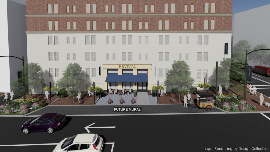 Mount Vernon's Revival hotel renovating its exterior, adding outdoor ...