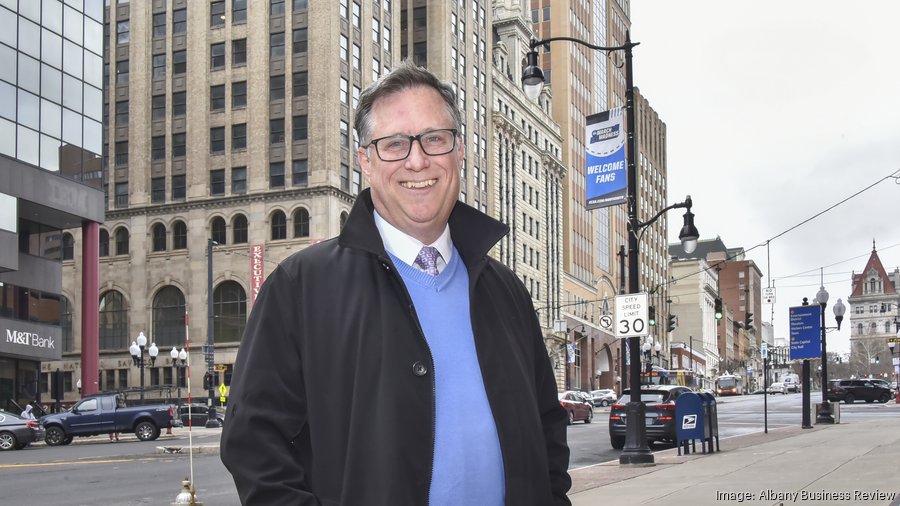 Jay Cloutier works to capitalize on Albany hosting the NCAA tournament ...