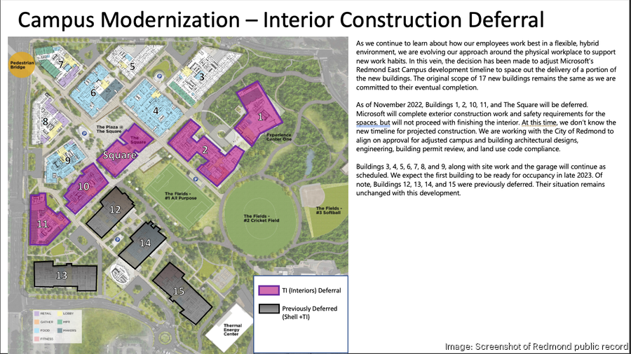 Microsoft Headquarters Map