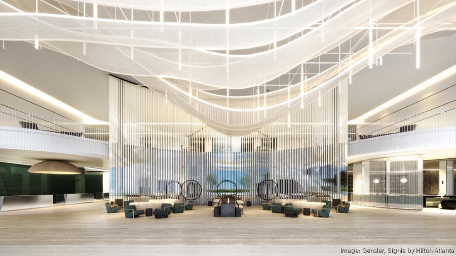 Signia by Hilton Atlanta hotel opens in Downtown Atlanta - Atlanta ...