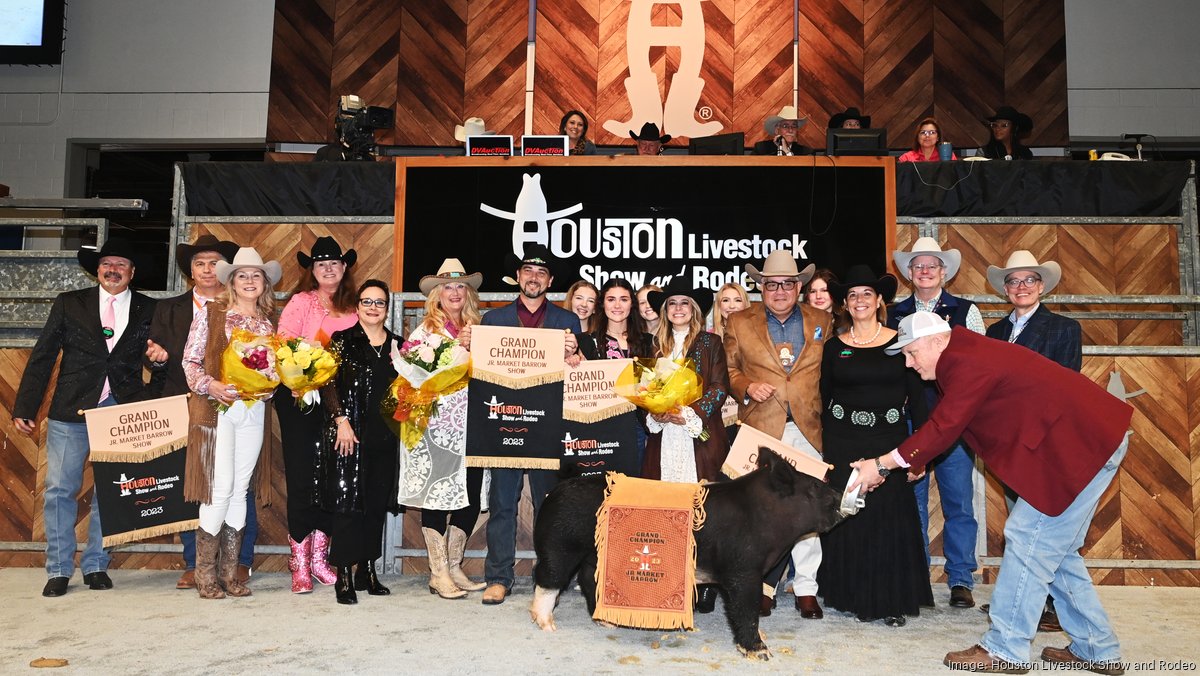 RodeoHouston's 2023 junior livestock auctions end with steer, barrow ...