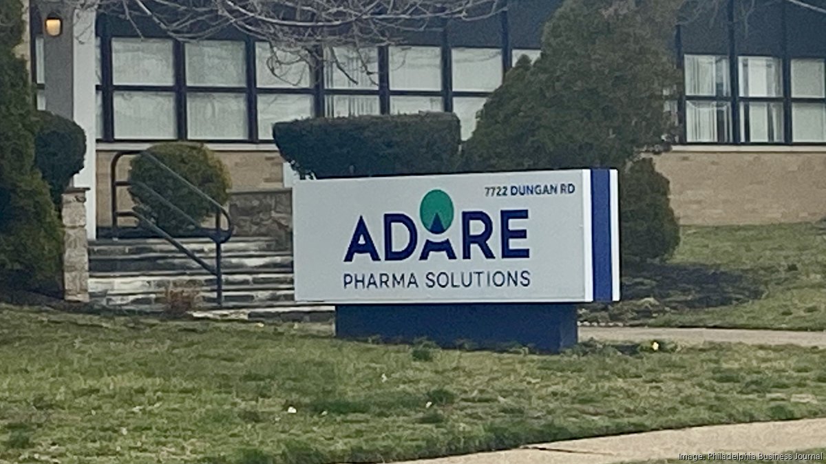 Adare Pharma moving HQ to Northeast Philadelphia from New Jersey - Philadelphia Business Journal