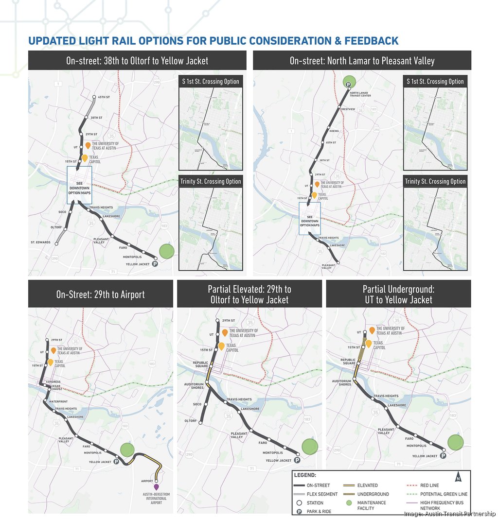 New Project Connect train routes unveiled in Austin to dismay of some ...