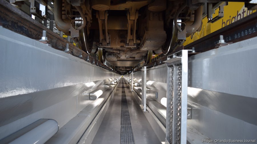 Brightline showcases $100M Orlando Vehicle Maintenance Facility (PHOTOS ...