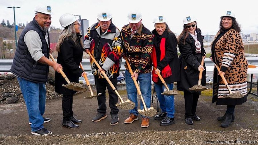 Puyallup Tribe breaks ground on tribal office building - Puget Sound ...