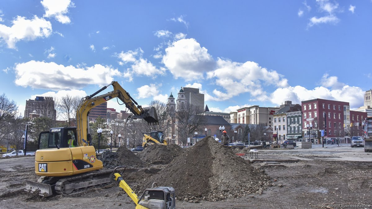 Clinton Market Collective construction starts near The Palace in ...