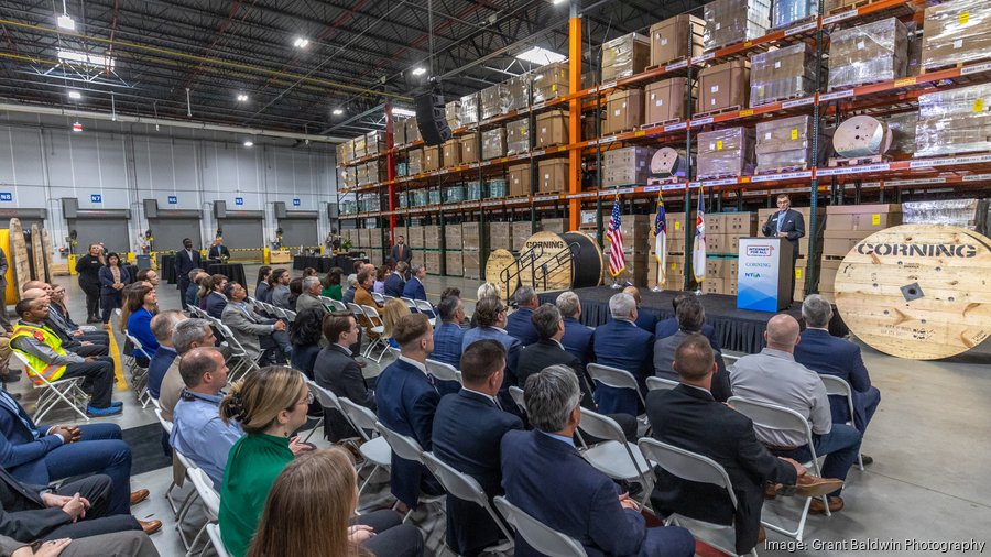 Corning unveils cable manufacturing campus in Hickory - Charlotte ...