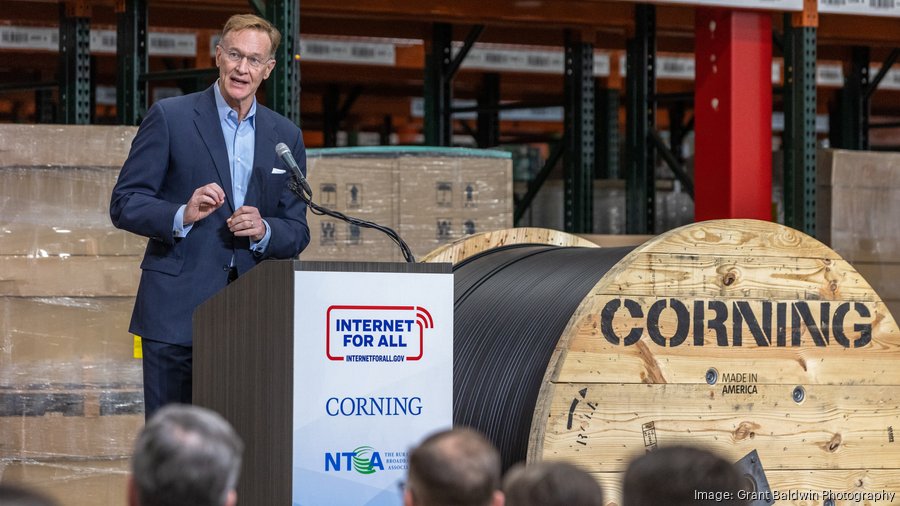 Corning unveils cable manufacturing campus in Hickory - Charlotte ...