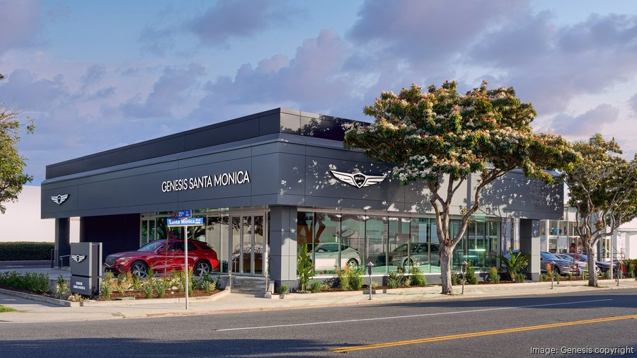 Genesis opens dealership in Santa Monica - L.A. Business First