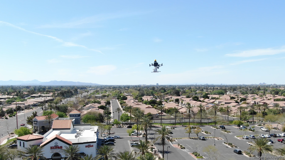 Los Angeles-based Flyby Robotics launching food delivery via drone in ...