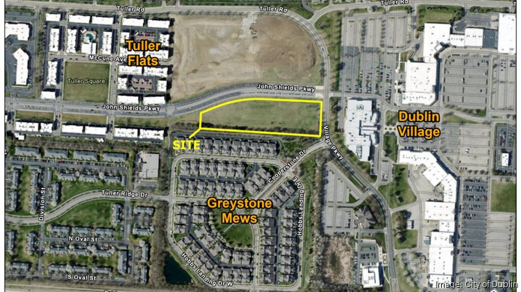 Fischer Homes proposes new townhome development in Dublin's Bridge ...