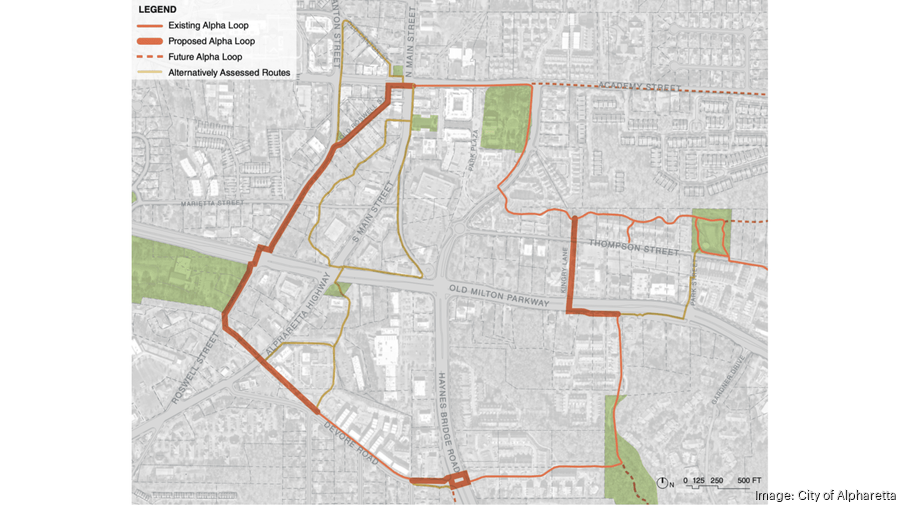 Alpharetta adopts plan for downtown trail network - Atlanta Business ...