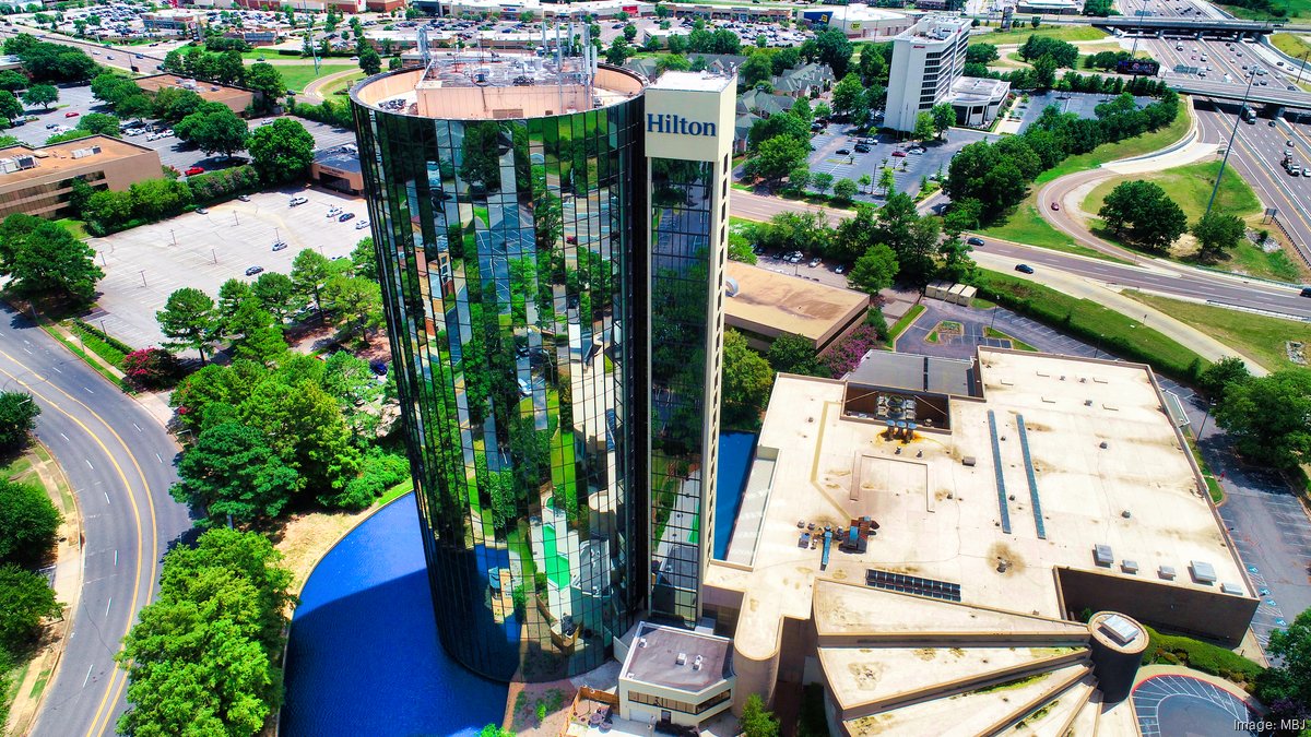 Hilton Memphis luxury hotel at 939 Ridge Lake Blvd. listed for sale by ...