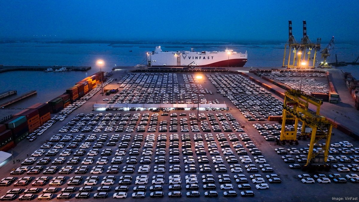 VinFast ships second batch of vehicles – over 1,800 – to North America ...
