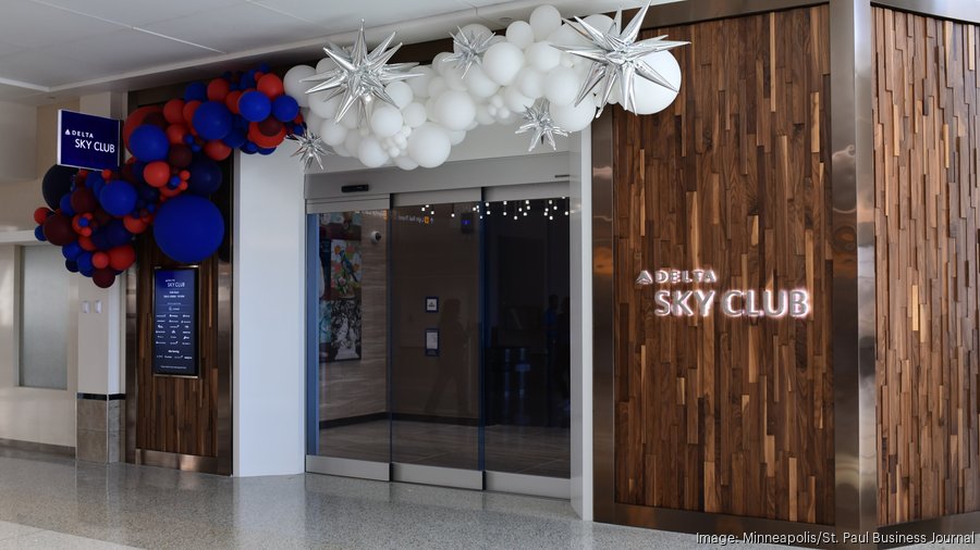 Delta Air Lines opens third Sky Club at Minneapolis-St. Paul ...