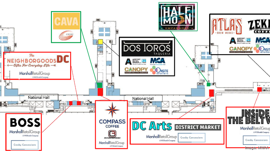 DCA, IAD land 24 new restaurants and retailers including Sfoglina ...