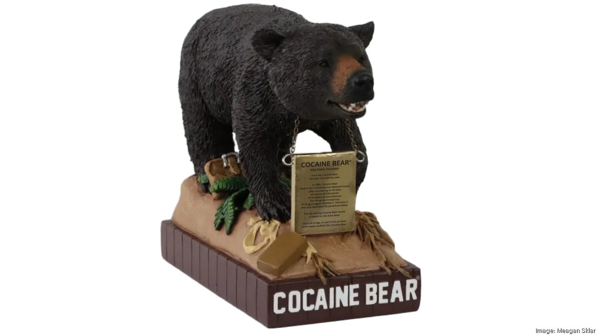 How to get a Cocaine Bear bobblehead - Louisville Business First
