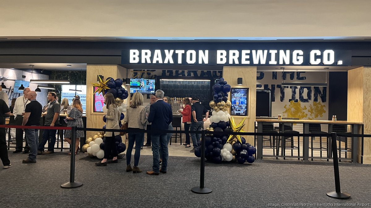 Braxton Brewing Co. opens doors at CVG; here's what's on the menu ...