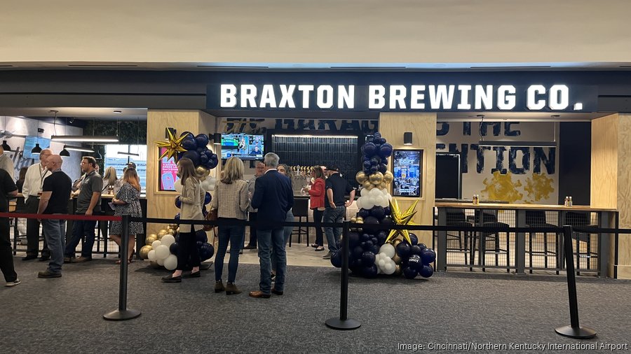Braxton Brewing Co. opens doors at CVG; here's what's on the menu ...