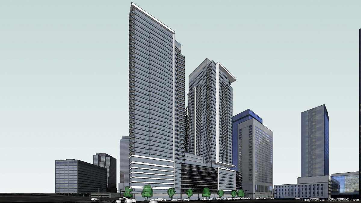 Pair of 39-story towers proposed in downtown Denver - Denver Business ...
