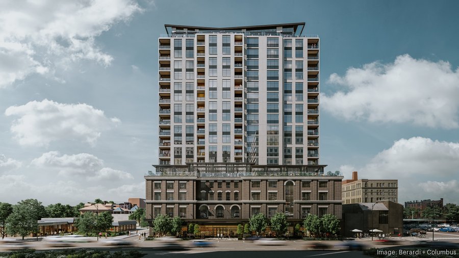 19-story building with grocery store proposed for downtown Columbus ...