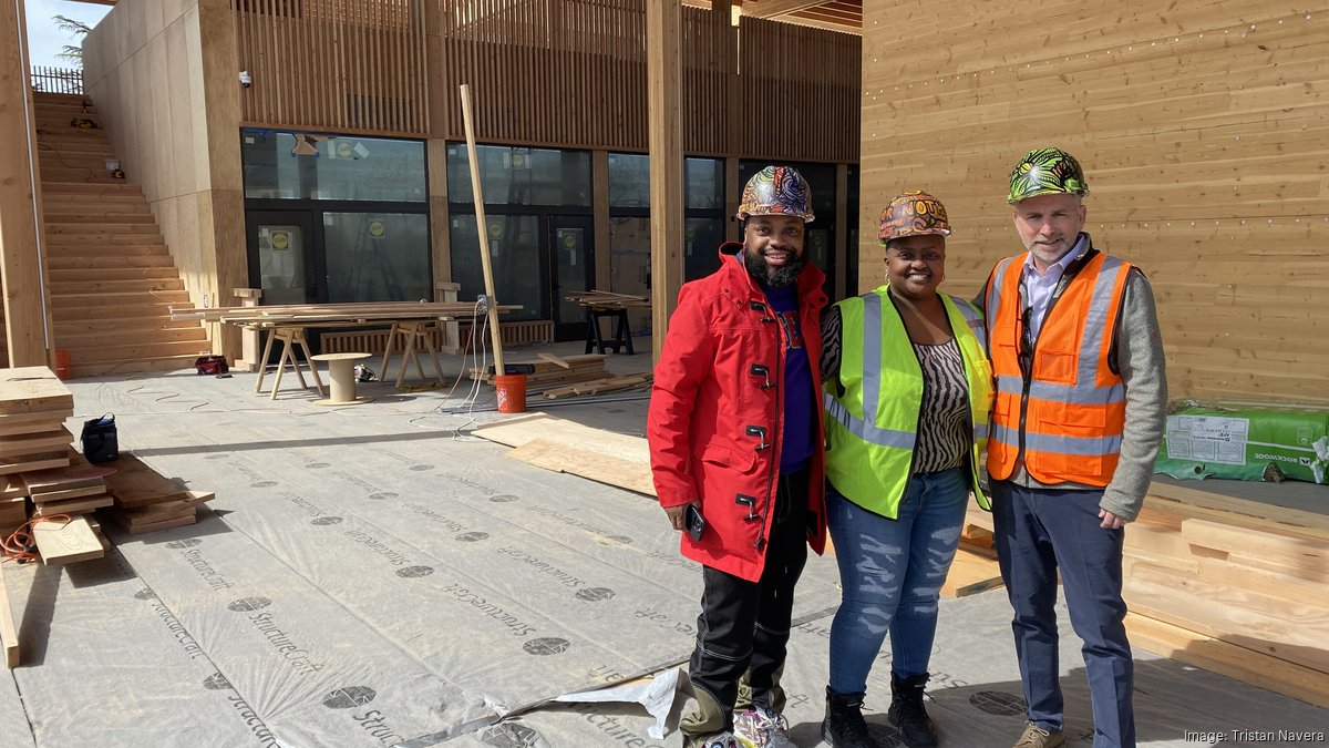 Mass-timber pavilion at St. Elizabeths East to serve as workforce ...