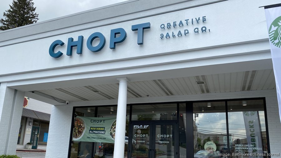 Chopt Creative Salad to open Towson location in May - Baltimore ...