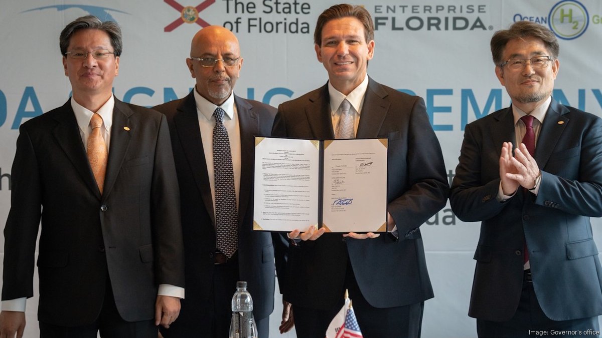Gov. DeSantis signs off on LowCarbon's $100M Polk County hydrogen plant ...