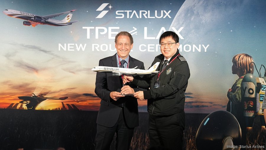 Luxury carrier Starlux Airlines launches LAX-Taipei service - L.A ...