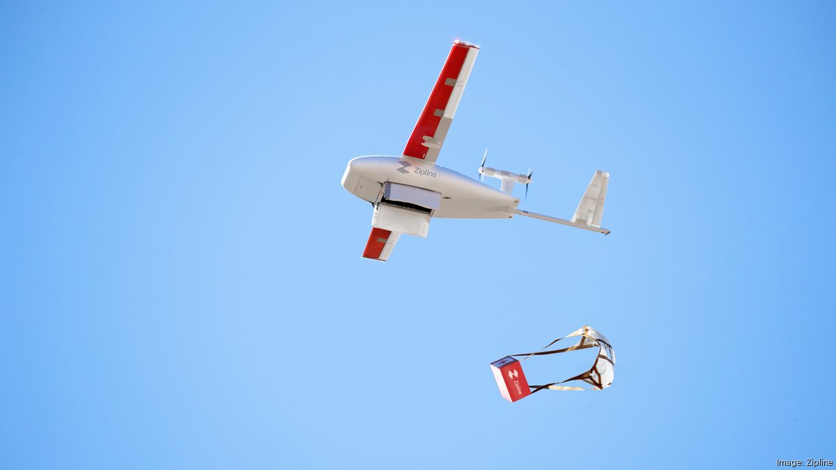 Drone delivery startup Zipline valued at more than $7 billion - San ...
