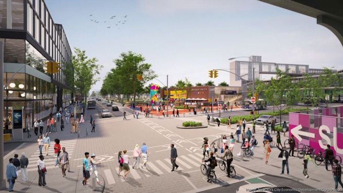 Broadway Junction to undergo $500M redevelopment - New York Business ...