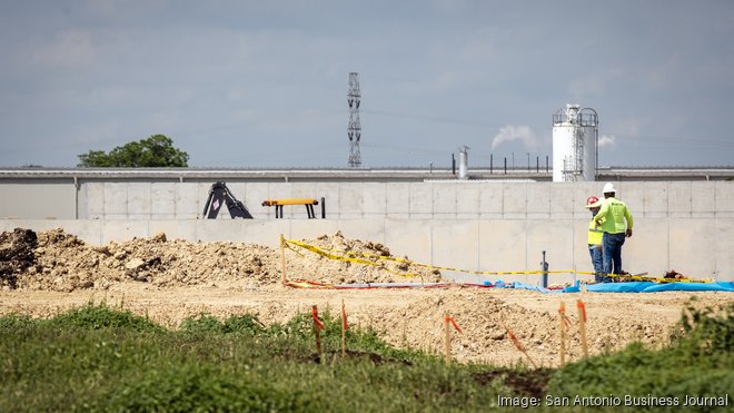 New recycling plant under construction on Loop 410 - San Antonio ...
