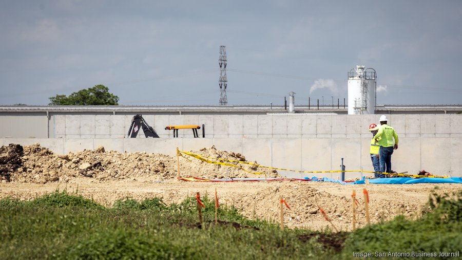 New recycling plant under construction on Loop 410 - San Antonio ...